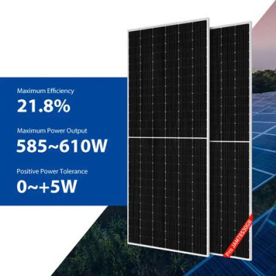 China 585W 590W JA Rooftop Solar Panel 595W 600W 605W 610W Residential Roof Solar Panels for sale