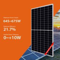 China 650W Roof Mounted Solar Panels 655W 660W 675W Canadian Half Cut Solar Panels for sale
