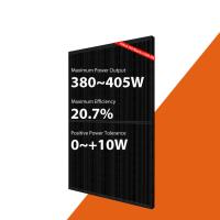 China Canadian Silicon Solar Pv Module 380W 405W Bifacial Mono Perc Double Glass Module for sale