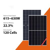 China 625W 630W Solar Photovoltaic Modules 615W 620W All Black High Efficiency Solar Panel for sale