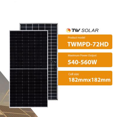 China High Reliability Solar Photovoltaic Modules 545W 550W 565W Mono Silicon Pv Module for sale