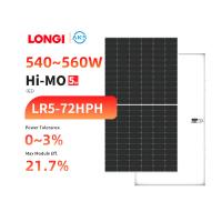 China Longi Mono Solar Panel Half Cell 540w 550w 555w 560w Solar Panels Set For Houses for sale