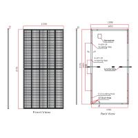 China TSM-DE18 Eff. 21.1% Trina Solar Vertex 500w Solar Panel 1000w 530w 535w 540w 545w 550w for sale
