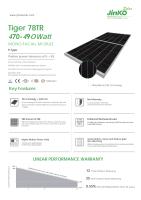 China Jinko Tiger P-Type 78tr 470W 475W 480W 485W 490W Mono Photovoltaic Pv Jinko Solar Panels for sale
