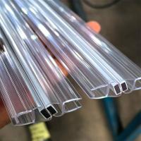 China Modern Clear Blue PVC Durable Waterproof Bathroom Seal Strip for Shower Room Glass Door Home Use 8mm 2 Year Warranty for sale