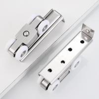 China Modern-Style Stainless Steel Sliding Door Guide Rail for Home Decor Hanging Wheel for Bedroom Balcony Window Pulley Track for sale
