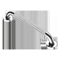 China 304 Stainless Steel Non-Slip Knurled Grab Bar Straight Wall-Mounted Bathroom Safety Handrail Brush Finish Hospital Elderly Care for sale