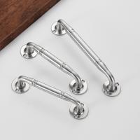 China Modern Simple Design Stainless Steel Handle for Wooden Dresser Door Thickened Exposed Living Room Cabinets Wood for Bathroom Use for sale