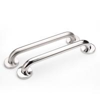 China 304 Stainless Steel Non-Slip Knurled Grab Bar Straight Bathroom Safety Handrail Brush Finish Elderly Care Shower Hospitals for sale