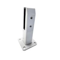 China Modern Stainless Steel Glass Stair Handrail Guardrail DIY Fixing Clip Balcony Stamping Base Swimming Pool Bathroom Hotel for sale