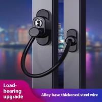 China Modern No-Drill Child Safety Lock Stainless Steel Screw Anti-Theft Window Limiter for Windows Doors 1 Year Warranty Model for sale