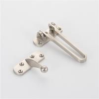 China Modern Black Anti-Theft Chain Lock for Hotels Stainless Steel Anti-Lock Door Bolt Security Furniture Hardware for Living Room for sale