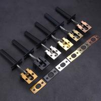 China Modern Hotel Anti-Theft Door Chain Concealed Zinc Alloy Buckle Satin Finish Invisible Style PVC Door Bolt Stainless Steel for sale