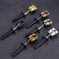 China Modern Hotel Anti-Theft Door Chain Concealed Zinc Alloy Buckle Satin Finish Invisible Style PVC Door Bolt Stainless Steel for sale