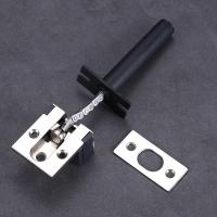 China Modern Hotel Anti-Theft Door Chain Concealed Zinc Alloy Buckle Satin Finish Invisible Style PVC Door Bolt Stainless Steel for sale