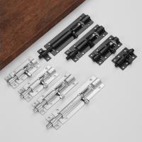 China Stainless Steel Small Square Thickened Fully Threaded Phillips Drive Door Latch Lock Wooden Door Window Furniture Bolts for sale