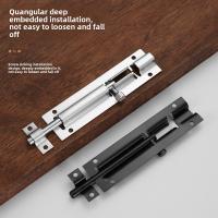 China Stainless Steel Small Square Thickened Fully Threaded Phillips Drive Door Latch Lock Wooden Door Window Furniture Bolts for sale