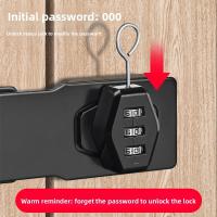 China Modern Anti-Theft Furniture Locks for Cabinets File Cabinets Wardrobes-Zinc Material Password Protected Punch-Free Design 180 for sale