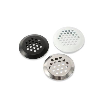 China Wholesale Modern Round Stainless Steel Air Ventilation Hole Cover for Cabinets Wardrobes Furniture Kitchens Homes Hotels for sale