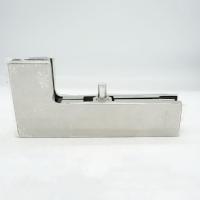 China Modern Design Full Set of Upper & Lower Curved Clip Frameless Glass Door Accessory for Hotels-Wholesale for sale