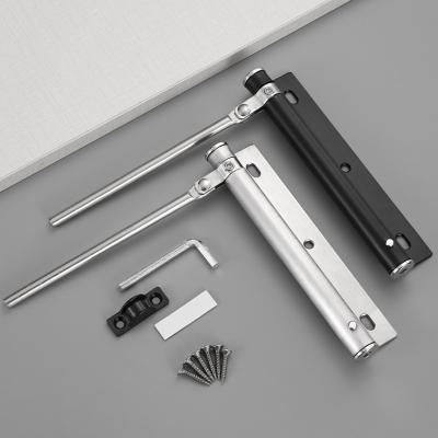 China Modern Hotels Stainless Steel Mute Spring Adjustable Rebound Light Wood Doors Closer Concealed Automatic Door Closer Simple for sale