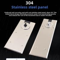 China European Standard Modern Doma Head BTS65V Door Closer for Hotel Use for Glass Wooden Doors with BTS65 BTS75V BTS80 Style for sale