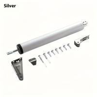 China Modern Design Automatic Rebounder Wooden Door Closer Pneumatic Gas Cylinder Fire Resistance Iron 15-55kg Capacity 180 1 Doors for sale