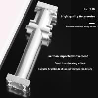 China XF Aluminium Alloy Modern Concealed Door Closer Automatic Closing Device Invisible Hydraulic Buffer Hotel Wooden Doors Home for sale
