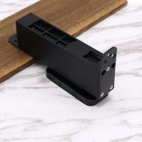 China Aluminum Alloy Wooden Door Floor Spring Speed-Adjustable Buffer Two-Way with Modern Groove-Free Design for Hotel Use for sale