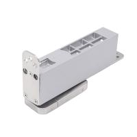 China Aluminum Alloy Wooden Door Floor Spring Speed-Adjustable Buffer Two-Way with Modern Groove-Free Design for Hotel Use for sale