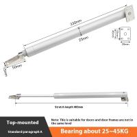 China Modern Design Automatic Home Door Closer Silent Pneumatic Hydraulic Buffer Living Room Door Stainless Steel Material Easy for sale