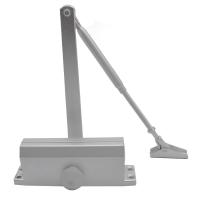 China Hydraulic Buffer Aluminum Alloy Automatic Door Closer Dual Speed Xiongfeng XF-25030 2-Year Warranty 180 Opening Angle for sale