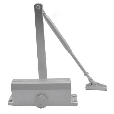 China Hydraulic Buffer Aluminum Alloy Automatic Door Closer Dual Speed Xiongfeng XF-25030 2-Year Warranty 180 Opening Angle for sale