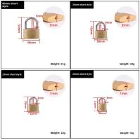 China Modern Designed Earth Copper Lock Cross-Shaped Long Padlock for Dining Outdoor Student Desk School Dormitory Cabinet Living Room for sale