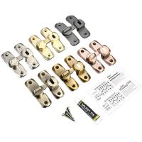 China Modern Anti-Theft Zinc Alloy No-Drill Durable Bathroom Door Lock Cross-Border Design 1 Year Warranty 32 Buckles LAZADA Source for sale
