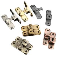 China Modern Anti-Theft Zinc Alloy No-Drill Durable Bathroom Door Lock Cross-Border Design 1 Year Warranty 32 Buckles LAZADA Source for sale