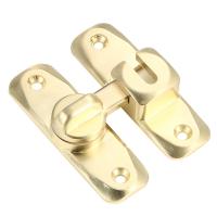 China Modern Anti-Theft Zinc Alloy No-Drill Durable Bathroom Door Lock Cross-Border Design 1 Year Warranty 32 Buckles LAZADA Source for sale