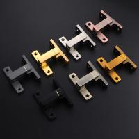 China Modern Design Hotel Bathroom Sliding Door Accessories Luminous Thickened Stainless Steel Solid Closed Anti-Theft Lock for sale