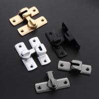 China Modern Hotel Bathroom No-Drill Window Solid Aluminum Alloy Door Window Accessories Easy Closure Anti-Theft Lock 1-Year Warranty for sale