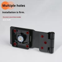 China Modern Furniture Lock No-Drill Combination Lock Plate File Cabinet Anti-Theft Double-Sided Sliding Door Zinc 180 Rotation for sale
