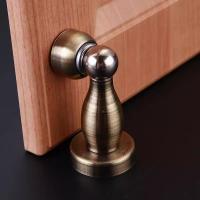China 2024 Modern Design High Quality Stainless Steel Floor Suction Door Multi-Functional Room Door Blocking for Home and Hotel Use for sale