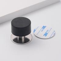 China Modern Anti-Collision Door Plug Durable Silent Door Stopper with New Stainless Steel for Hotel Bathrooms Glass Rubber Door Tops for sale