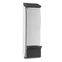 China Modern Stainless Steel Flip Door Stop No-Drill Easy Metal Foot Pedal Screw Windproof Anti-Collision Safety Blocker Durable for sale