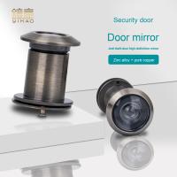 China Modern Zinc Alloy Cat Eye Sheep Eye Door Viewer High-Definition Thickened Anti-Pry Adjustable 180 Degree Angle 1 Year Warranty for sale
