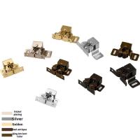 China Small Magnetic Spring Bead Stainless Steel Modern Adjustable Door Stopper Clip for Living Room Furniture Wall Cabinet Wardrobe for sale