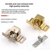 China Small Magnetic Spring Bead Stainless Steel Modern Adjustable Door Stopper Clip for Living Room Furniture Wall Cabinet Wardrobe for sale