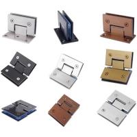 China Durable Lightweight SUS304 Stainless Steel Bathroom Door Hinge Corrosion-Resistant Modern Design Shower Hinge Hotels Modern for sale