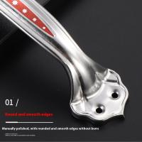 China Modern Stainless Steel Decorative Door Handles 4-inch 6-inch 8-inch Wholesale for Hotels Residential Villa Hardware Accessories for sale