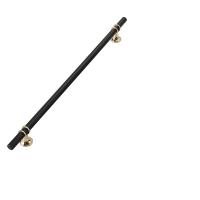 China Modern Zinc Alloy Long Handle Drawer Knob Simple Sliding Door for Wardrobe Cabinet Bedroom Kitchen Bathroom School Living Room for sale