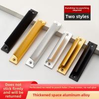 China Direct Factory Supply Modern Thickened Stainless Steel Window Door Handle Aluminum Alloy Furniture Pull Knobs for Cabinets for sale